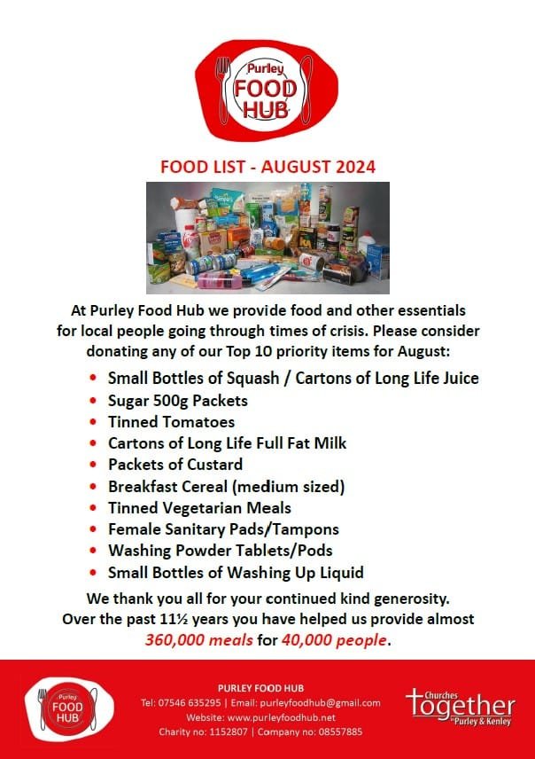 Purley Food Hub - August 2024 - Purley Business Improvement District
