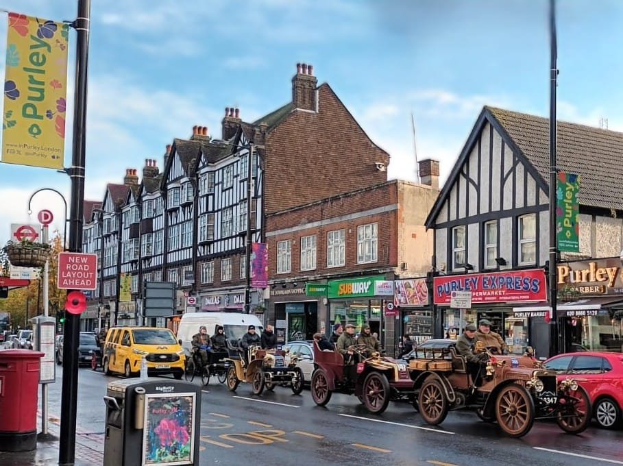 Veteran Car Run Passes Through Purley - Purley Business Improvement ...