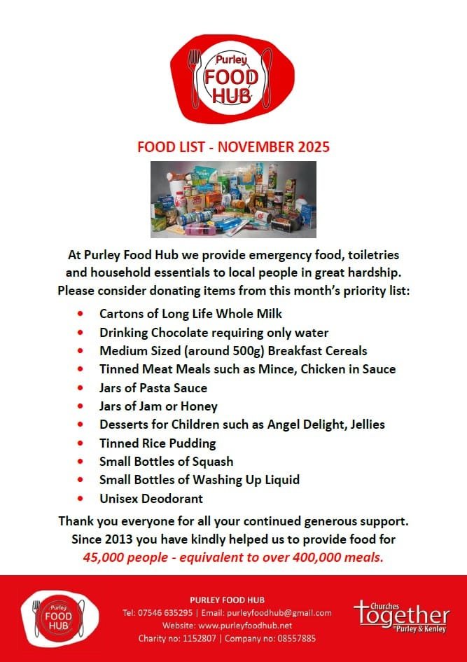 Purley Food Hub – November 2025 - Purley Business Improvement District